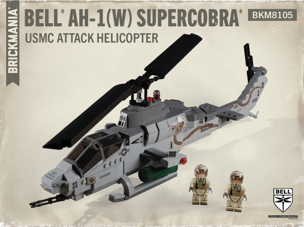 Bell® AH-1(W) SuperCobra® – USMC Attack Helicopter – MOMCOM inc.