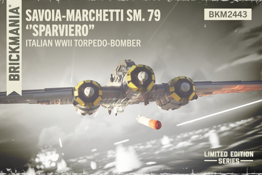 Savoia-Marchetti SM. 79 ''Sparviero" – Italian WWII Torpedo-Bomber ...