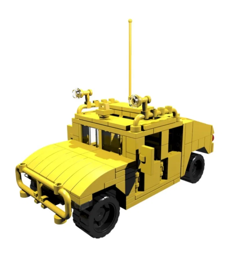 US Army HMMWV Humvee High Mobility Vehicle (Yellow) – MOMCOM inc.