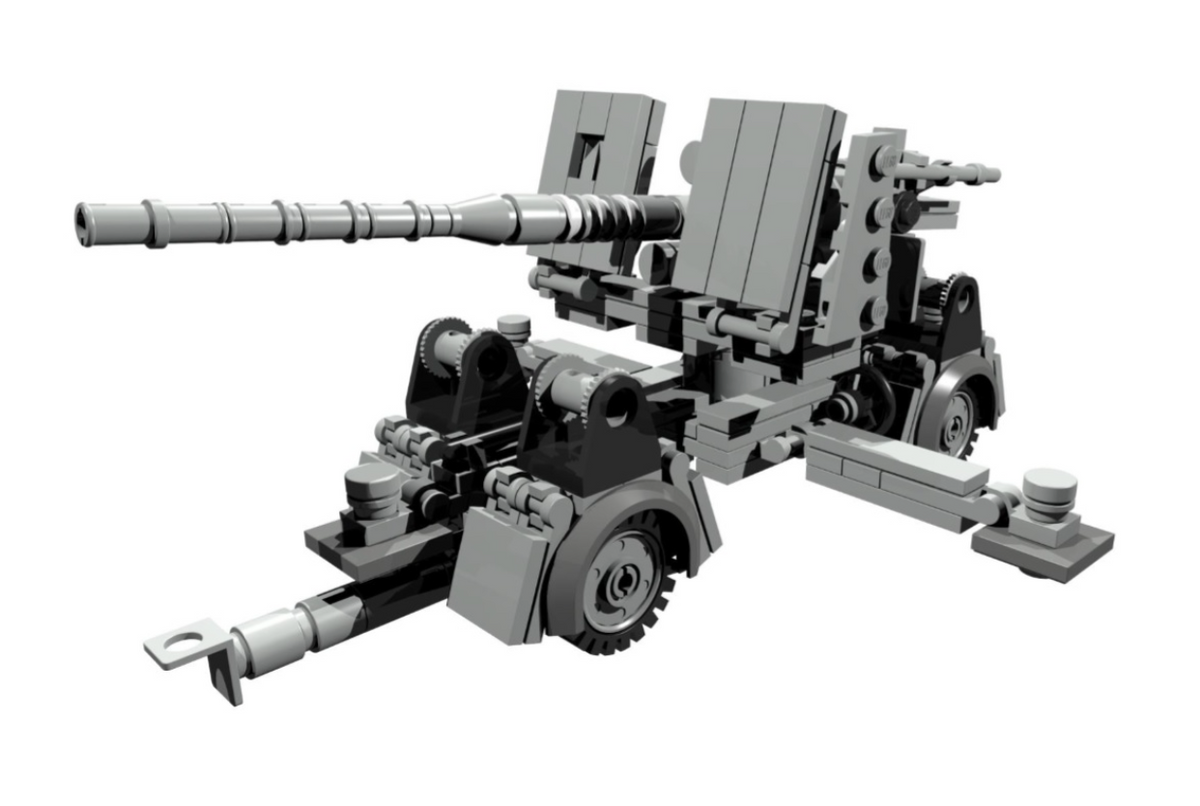 WW2 German 8.8 cm FlaK anti-aircraft gun "Acht-Acht". – MOMCOM inc.