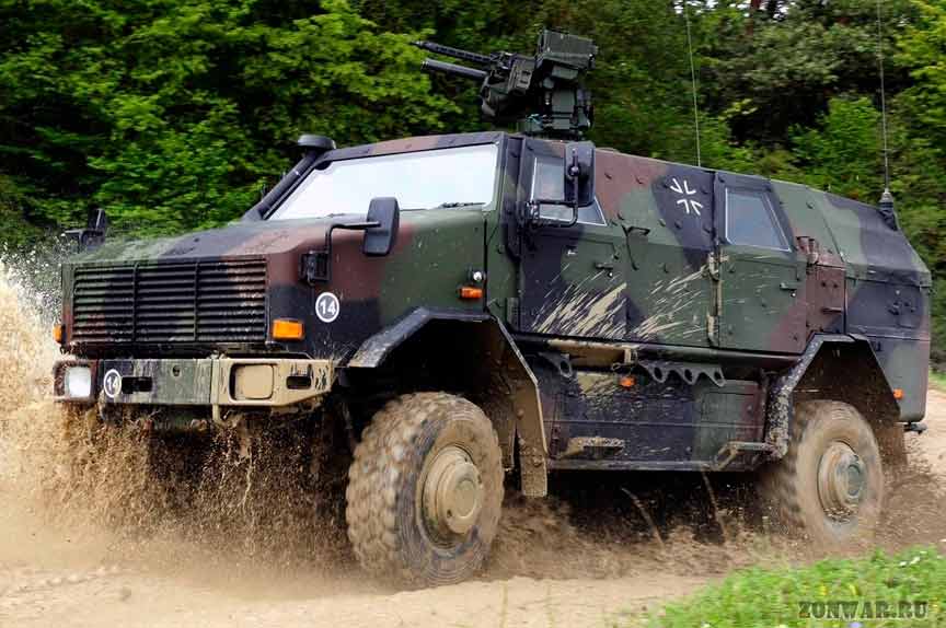 German ATF Dingo Mobile Infantry Vehicle (Reconnaissance Version ...