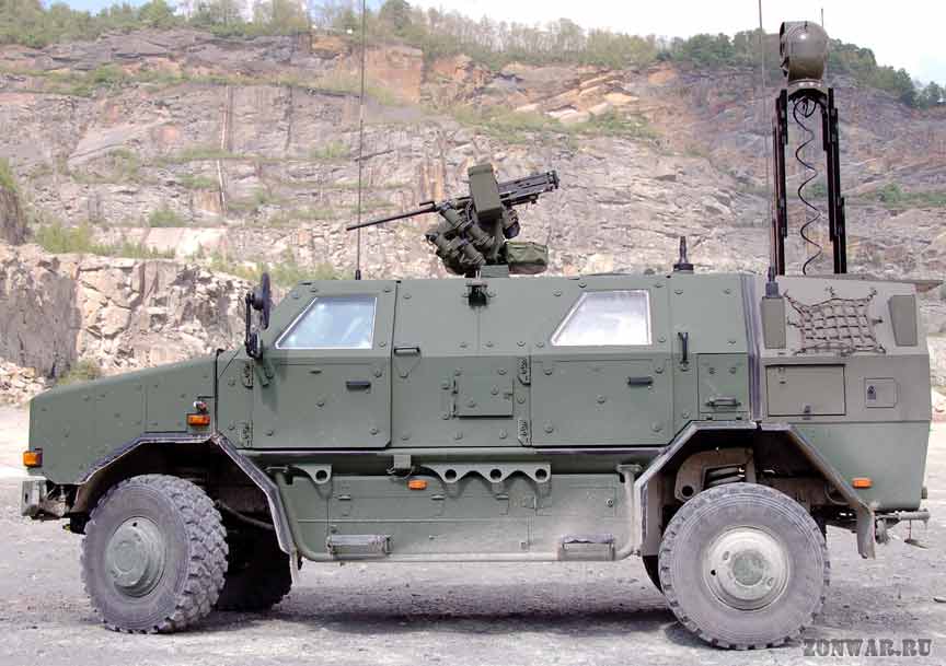 German ATF Dingo Mobile Infantry Vehicle (command version) – MOMCOM inc.